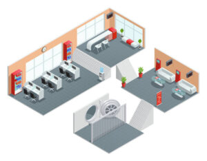 Bank Design With Floor Plan, Hall and Vault Layout, Office Dimensions ...