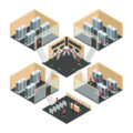 Data Center Design With Floor Plan, Rack and Server Room Layout ...