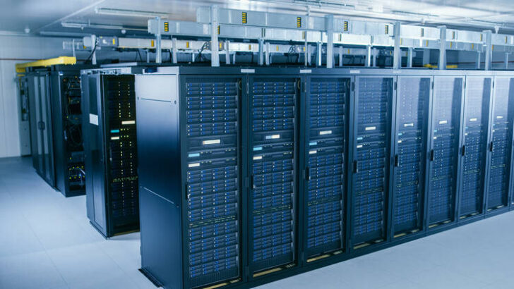 Data Center Design With Floor Plan, Rack and Server Room Layout ...