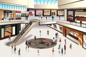 Beautiful Shopping Mall Interior and Exterior Design ideas With Floor ...